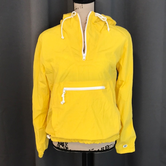 Abercrombie & Fitch | Jackets & Coats | Abercrombie Fitch Yellow Anorak ...
